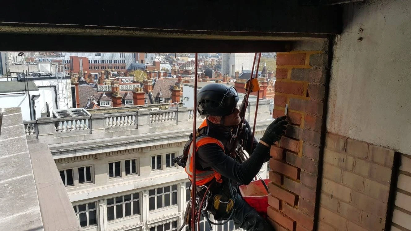 Parapet & Coping Stone Repairs London | Rope Access
